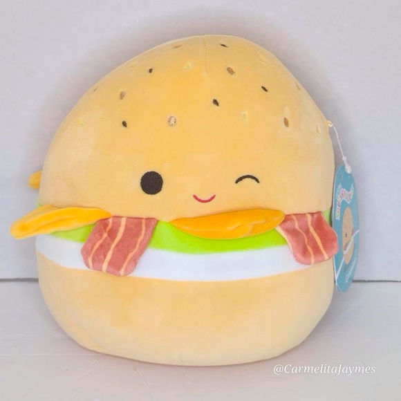 Squishmallows | Toys | Geronimo Breakfast Bagel Sandwich Original ...